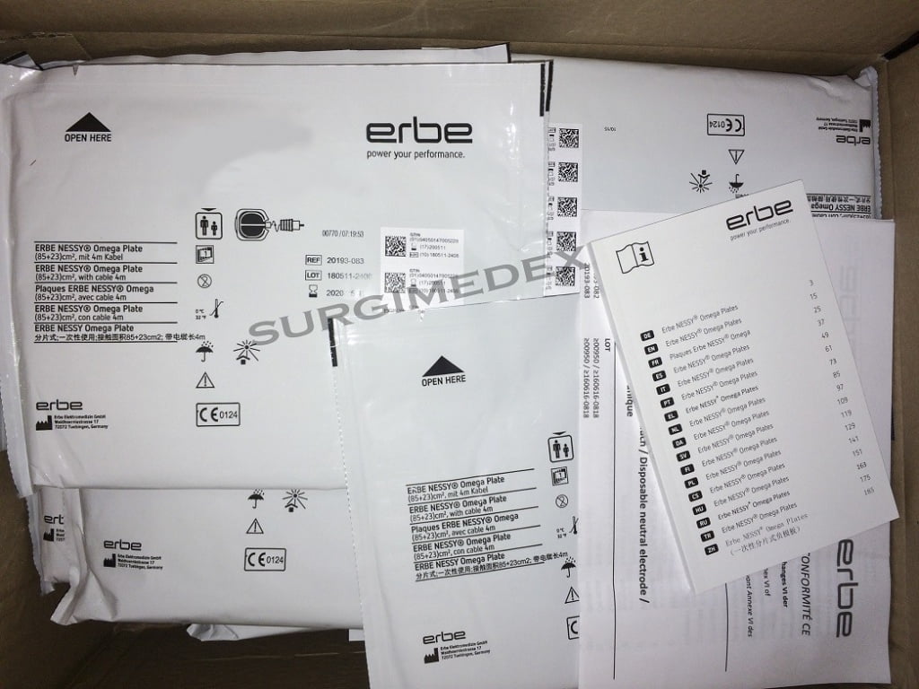 ERBE Nessy Omega Plates Electrode from Germany - Surgimedex.com
